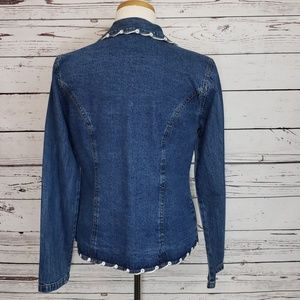 Vintage | Jackets & Coats | Vintage New Identity Nautical Jean Jacket M ...